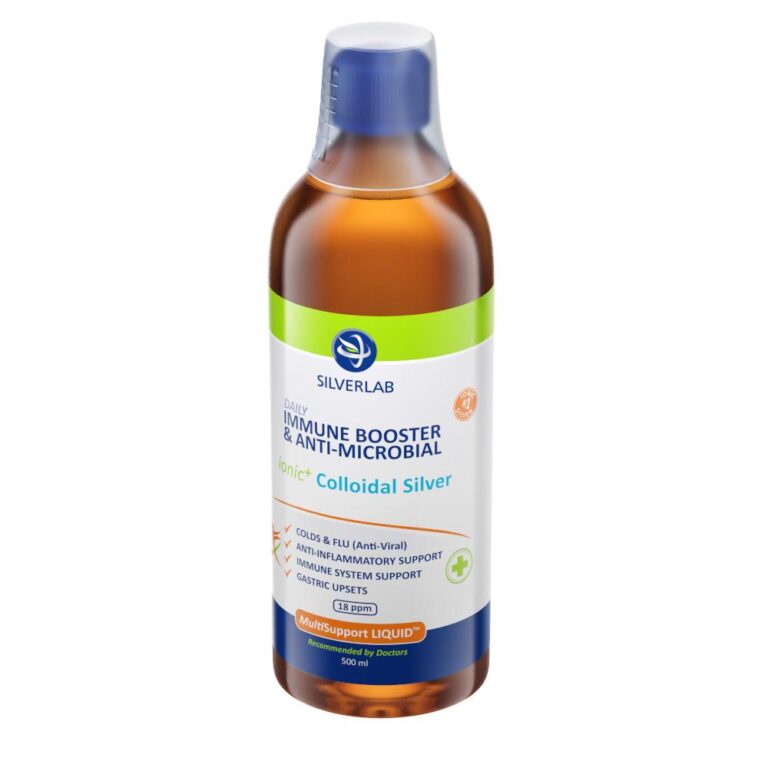 Silverlab Colloidal Silver Liquid PET 500ml – MediBoom!