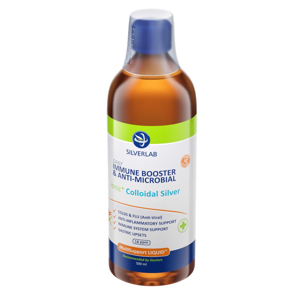 Silverlab Colloidal Silver Liquid PET 500ml – MediBoom!