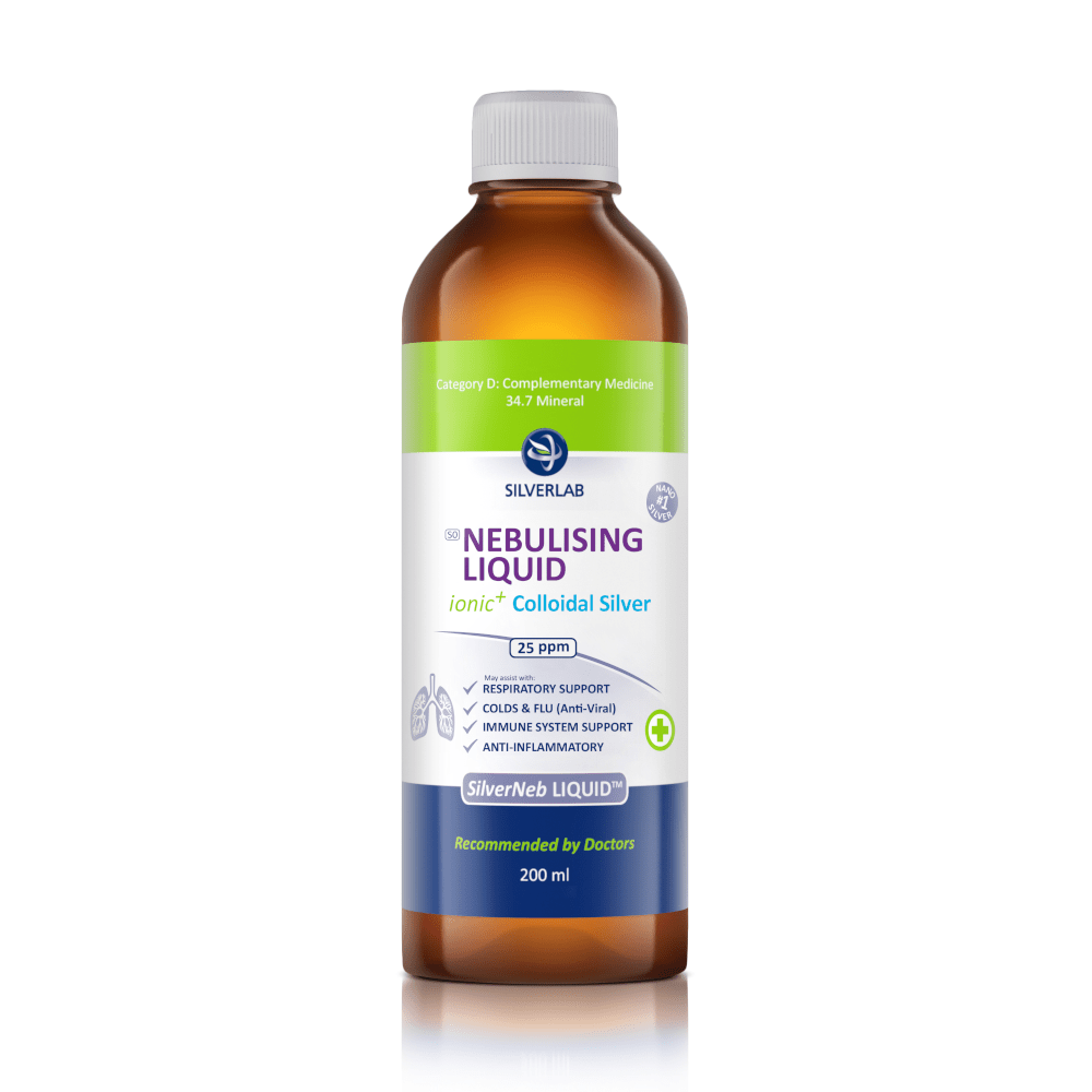 Silverlab Nebulising Liquid 200ml – MediBoom!